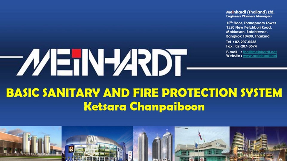 Basic Sanitary Knowledge for Structural Engineers - Meinhardt E-Learning