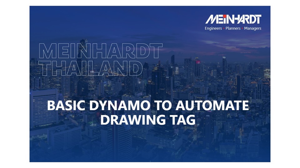 Basic Dynamo to Automate Drawing Tag - Meinhardt E-Learning